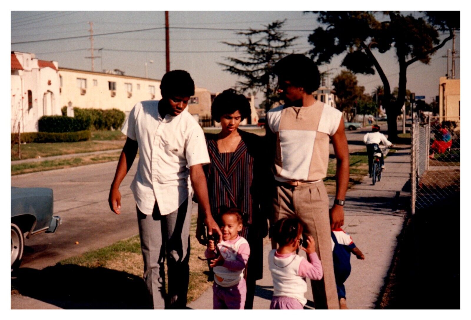1980s African American Black Family Vintage Photo Projects Compton CA – techrewinds