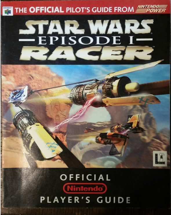 1999 Nintendo Official Strategy Guide for Star Wars Episode 1: Racer ...