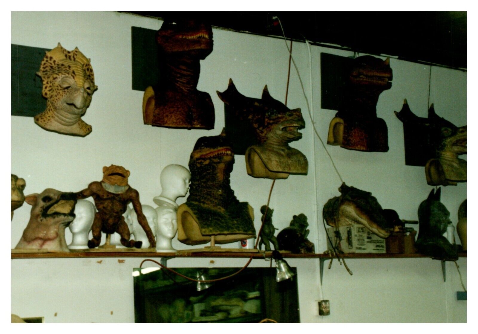 1990s Hollywood Backstage Horror Props Vintage Photo Los Angeles CA ...