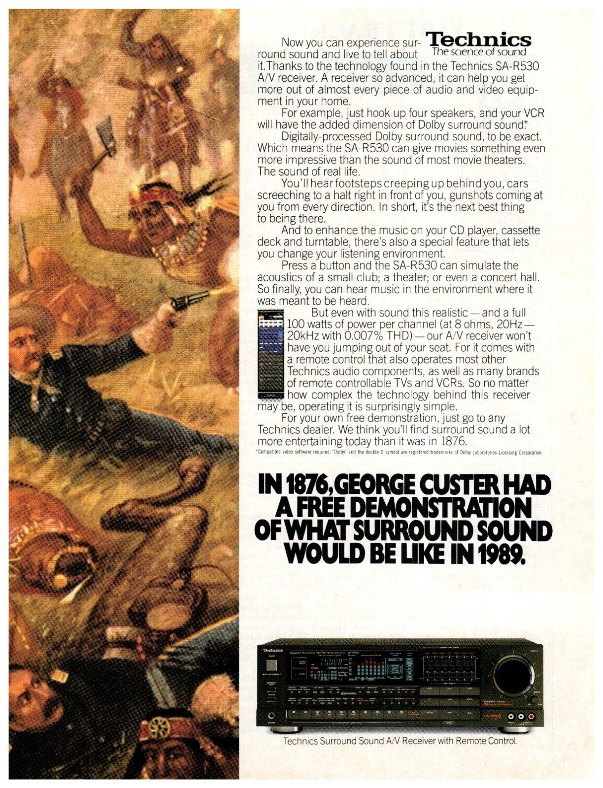 1990s Vintage Technics Audiophile Hifi Print AD - 8x10 – techrewinds