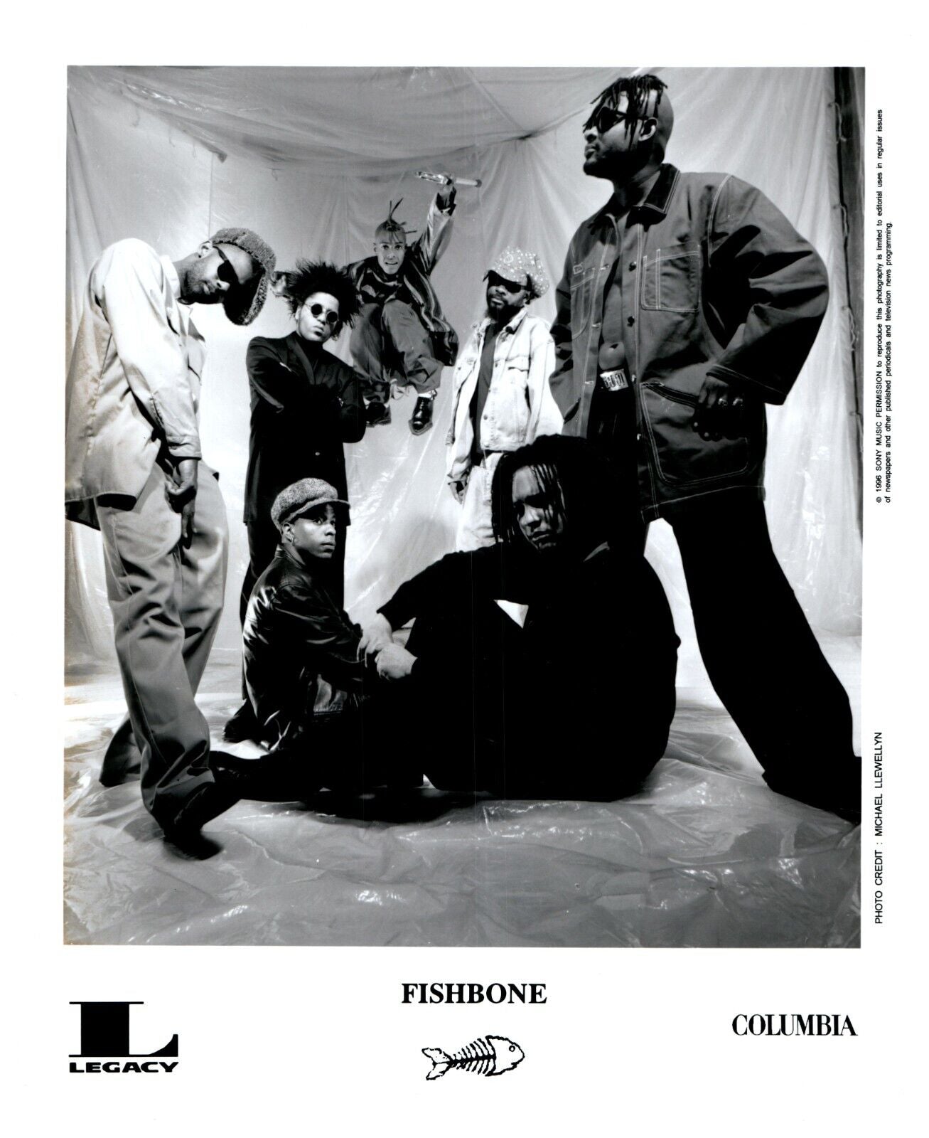 2000s Fishbone Music Band Promo Press Vintage Original Hollywood Photo ...