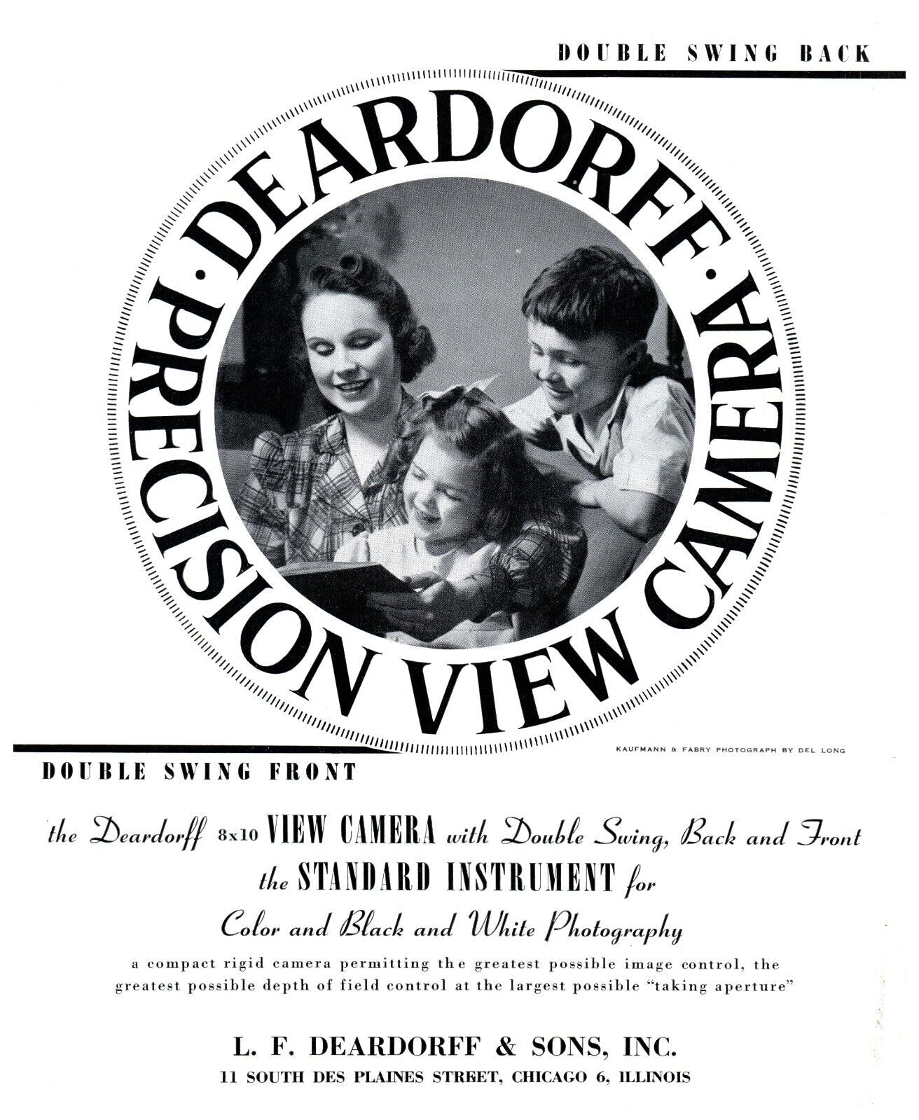 1950s DEARDORFF view camera Sale Vintage Brochure - RARE – techrewinds