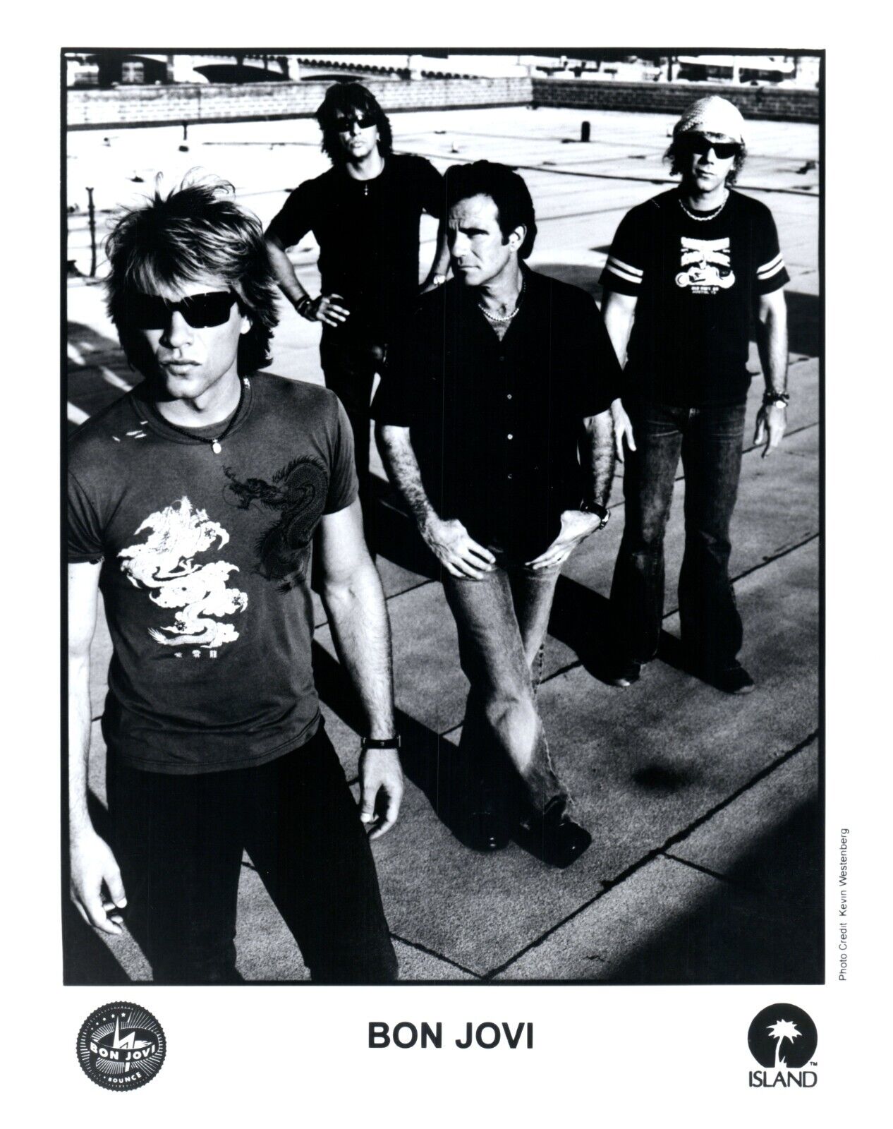 2000s Bon Jovi Music Band Promo Press Vintage Original Hollywood Photo ...