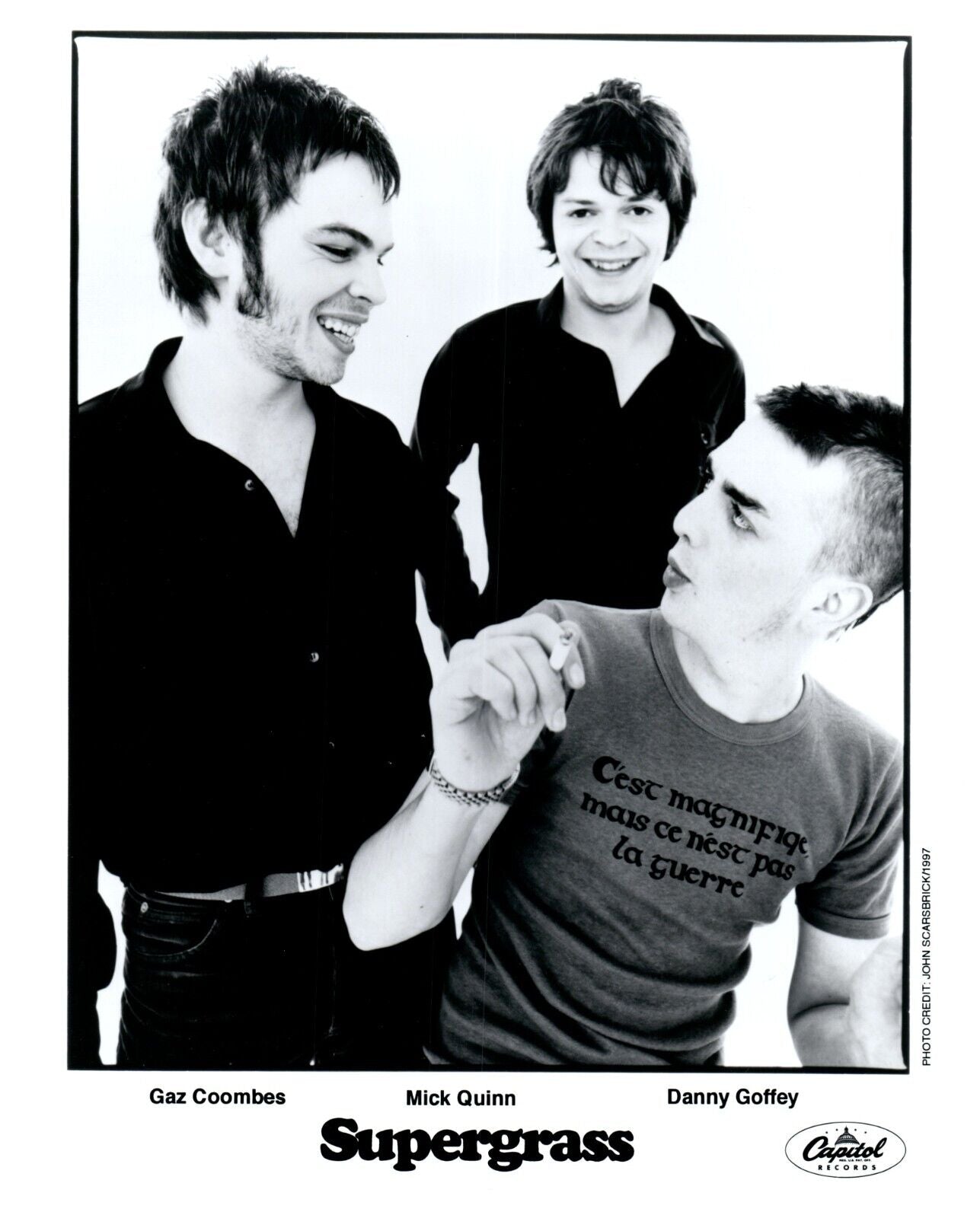 2000s Supergrass Music Band Promo Press Vintage Original Hollywood Pho ...