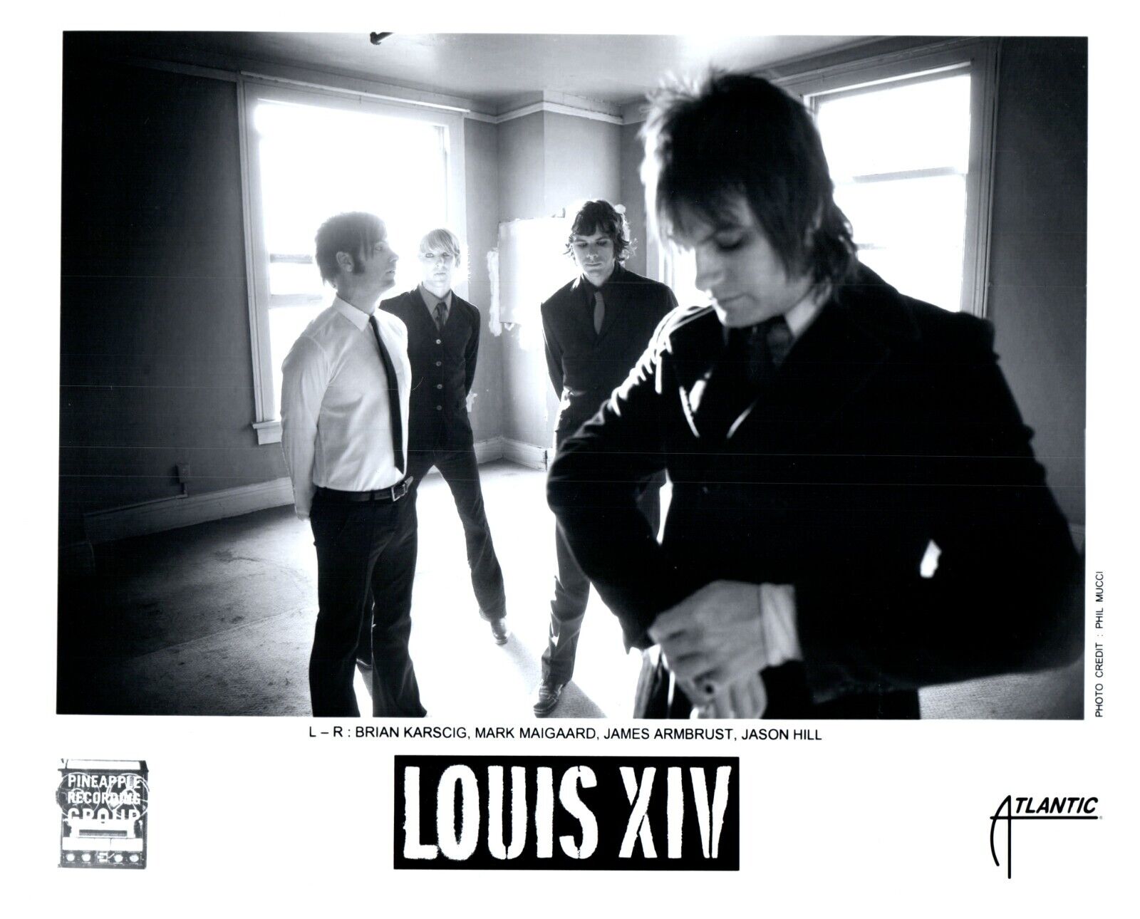 2000s Louis XIV Music Band Promo Press Vintage Original Hollywood Phot ...