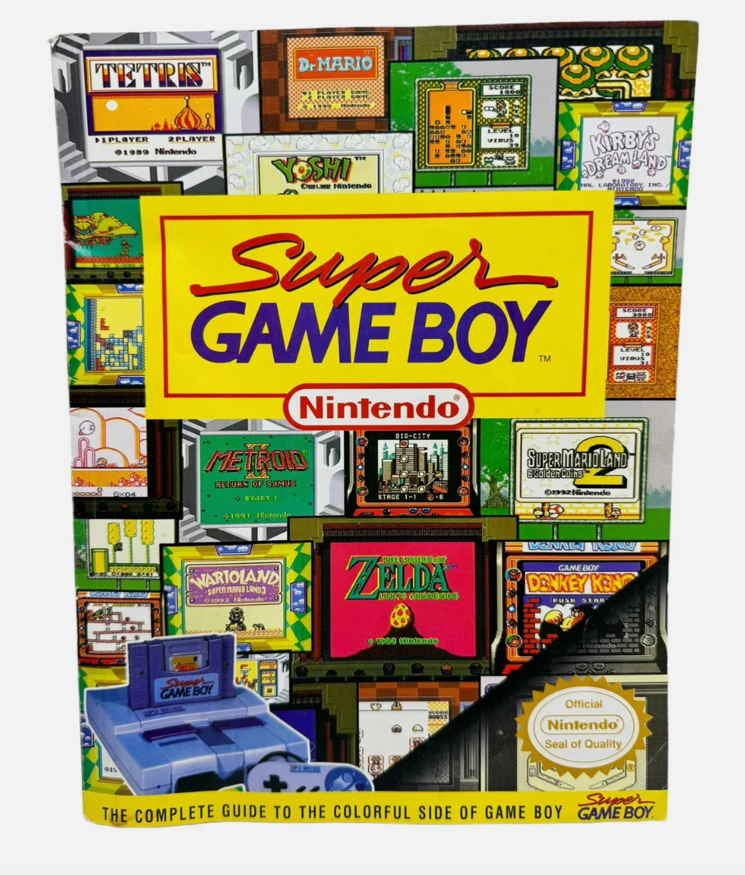 1994 Super Game Boy - Nintendo Strategy Guide - Game Boy - – techrewinds