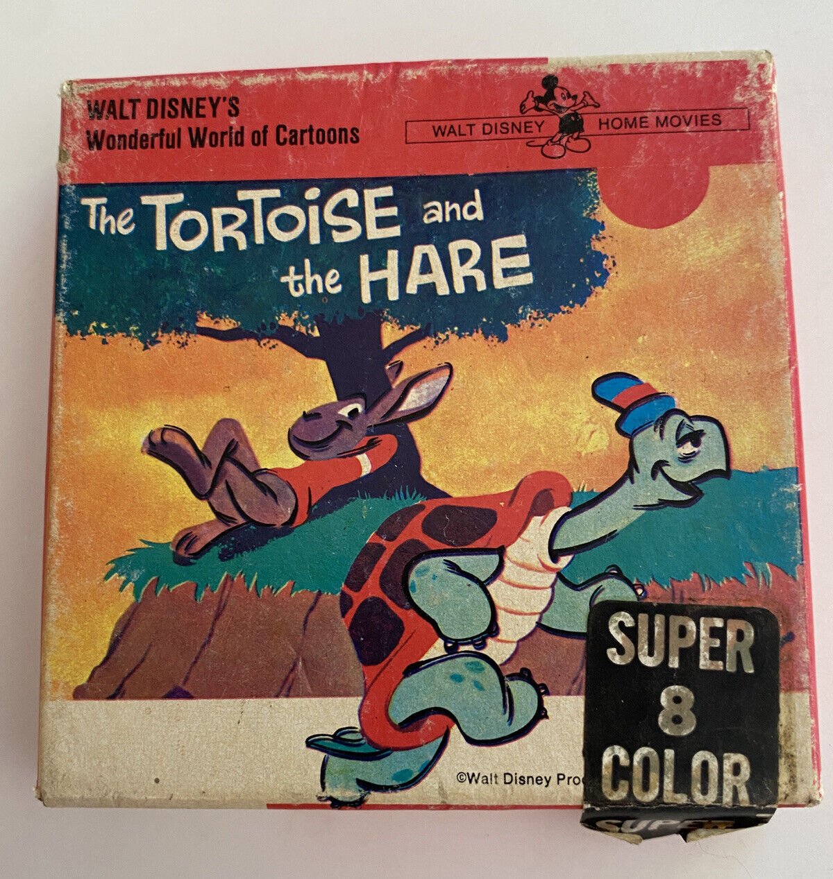 THE TORTOISE AND THE HARE SUPER 8 COLOR 8mm Vintage FILM WALT DISNEY T ...
