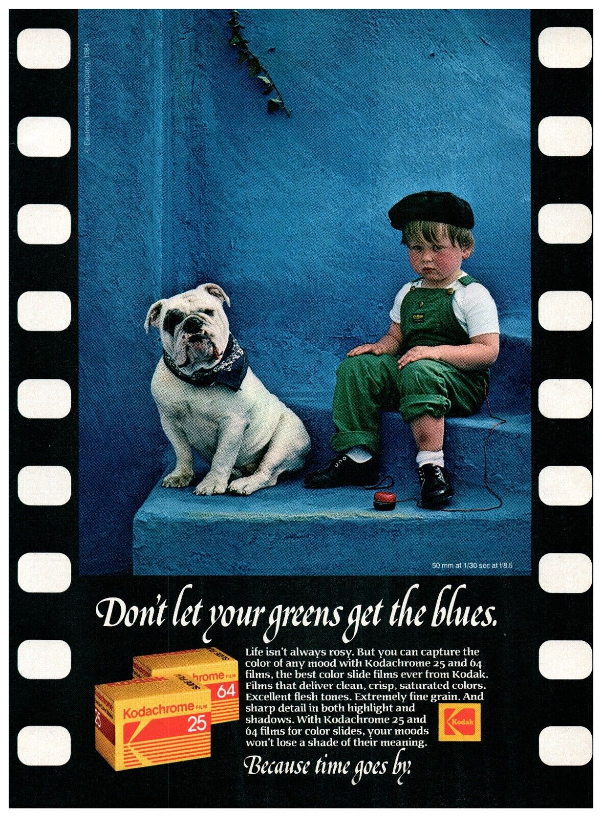 1970s Kodak Film Camera Kodacolor VR 200 Dog Kid Clown Vintage Print A ...