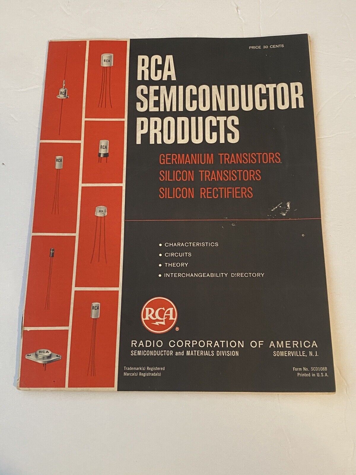 1950s RCA Semiconductor Products Germanium Transistors Silicon Theory ...