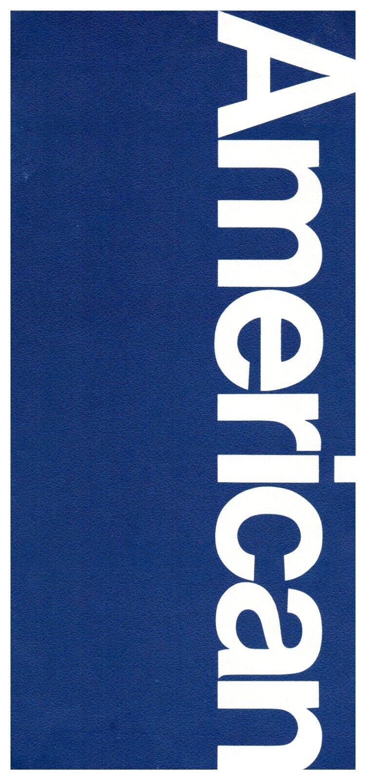 1980s American Airlines Travel Brochure Blue Ticket Cover Aviation Rar ...