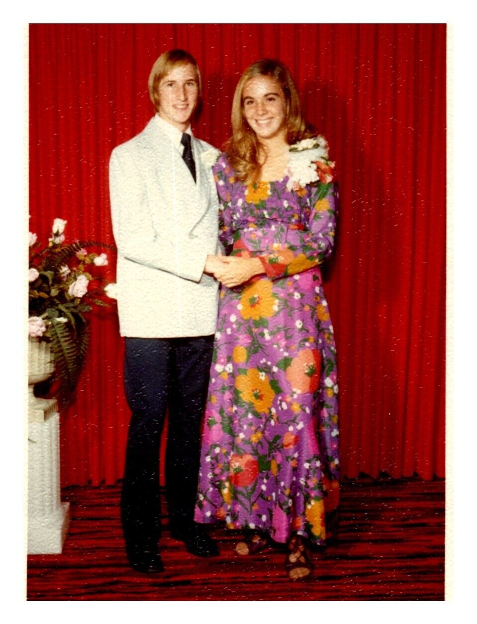 1960s High School Prom Date Teens Vintage SMALL Portrait Photo Booth ...