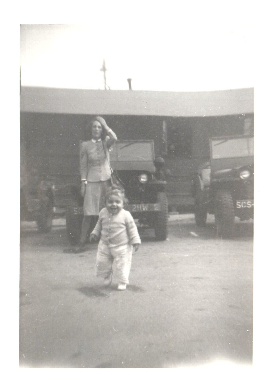 1940s GI Wife Back From War WW2 Vintage Photo Snapshot California ...