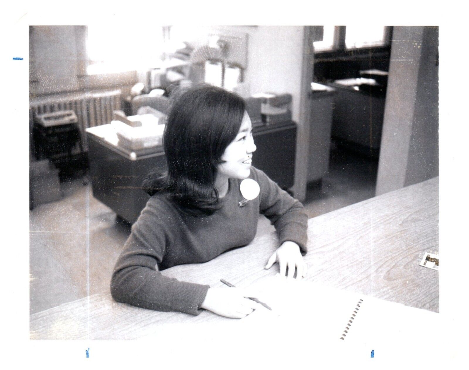 1970s American Asian Nerd Girl High School Vintage Photo – techrewinds