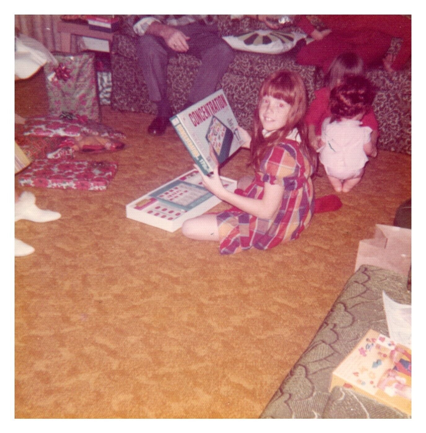 1970s Young Girl Ginger Toy Vintage Photo – techrewinds