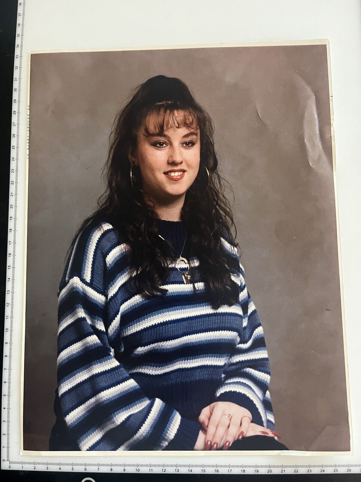 1990s Gangster Chola Girls East LA Large Format Vintage Photo – techrewinds