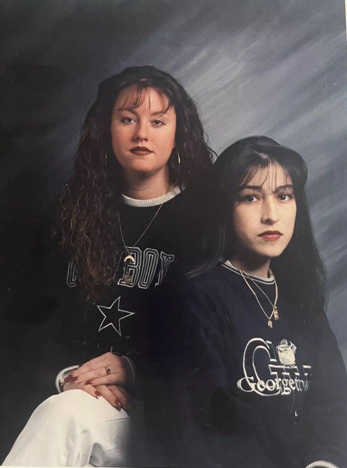 1990s Gangster Chola Girls Cowboy Fans East LA Large Format Vintage Ph ...