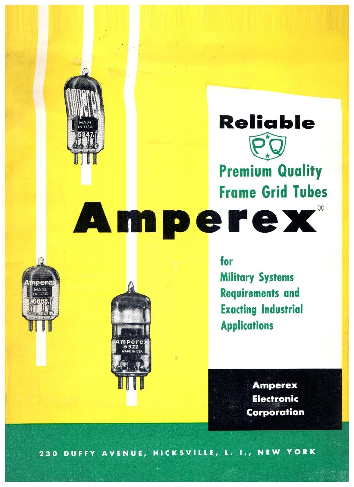 1950s Amperex Bugle Boy HIFI Audio Tube History Catalog Booklet RARE ...