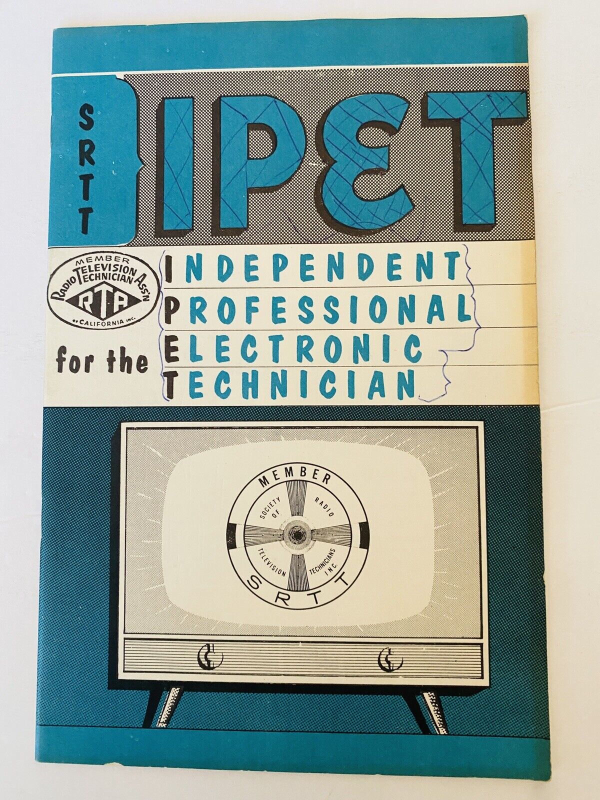 1950s RTA IPET independent Professional Electronic Technician TV Repai ...