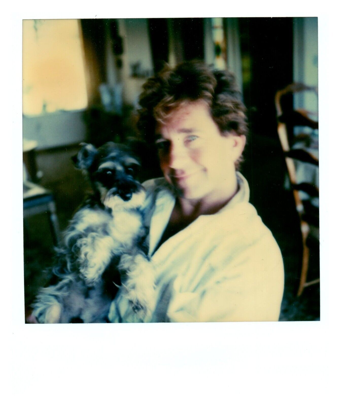 1980s Hunk With Dog Beefcake Vintage Photo Polaroid California ...