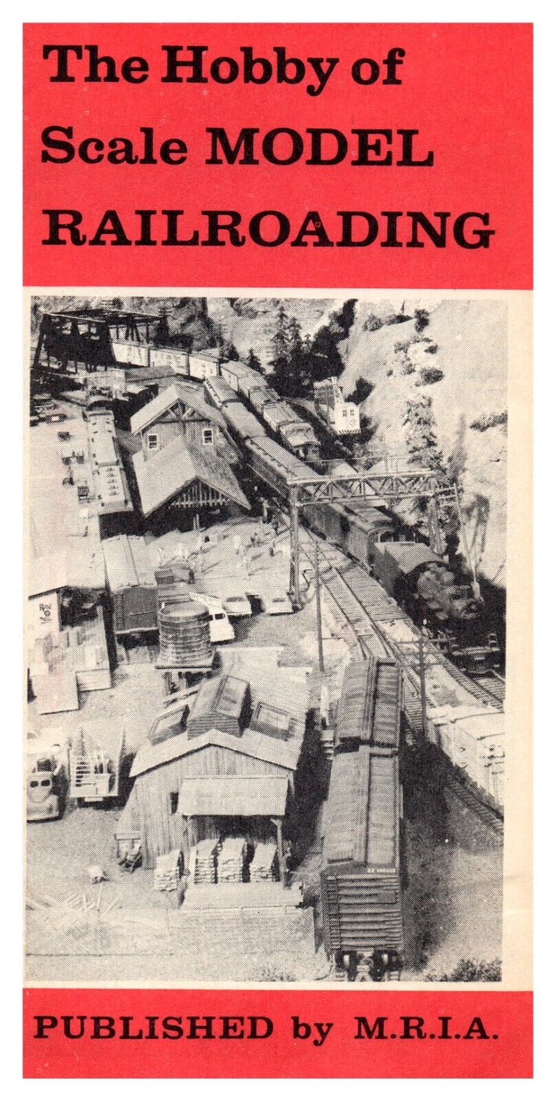1950s Railroad Model Building "The Hobby of Scale Railroading " Vintag ...