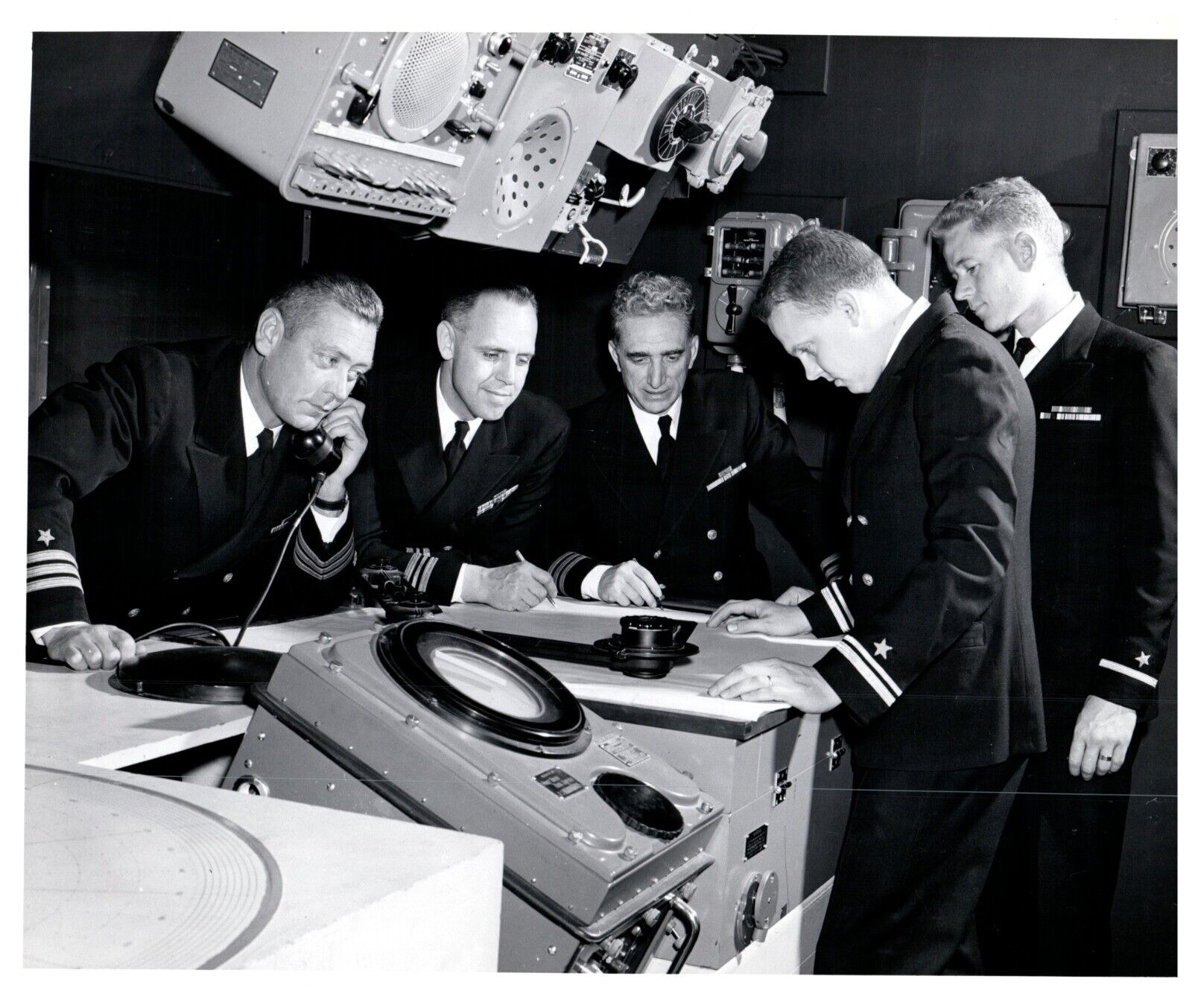 1950s WW2 Military Men Vintage Photo 8x10 – techrewinds