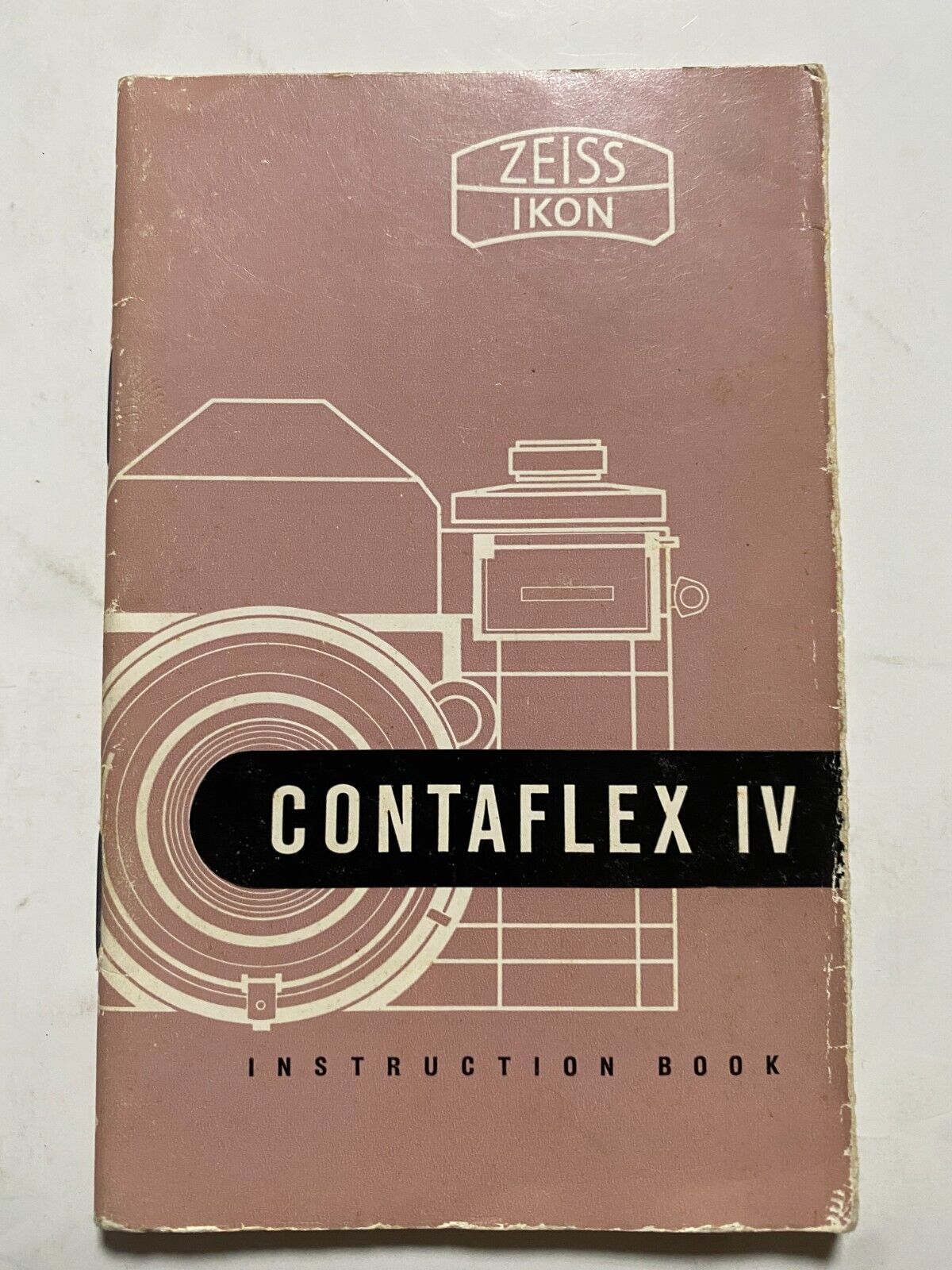 Zeiss Ikon Contaflex IV Camera Instruction Original Manual, English ...