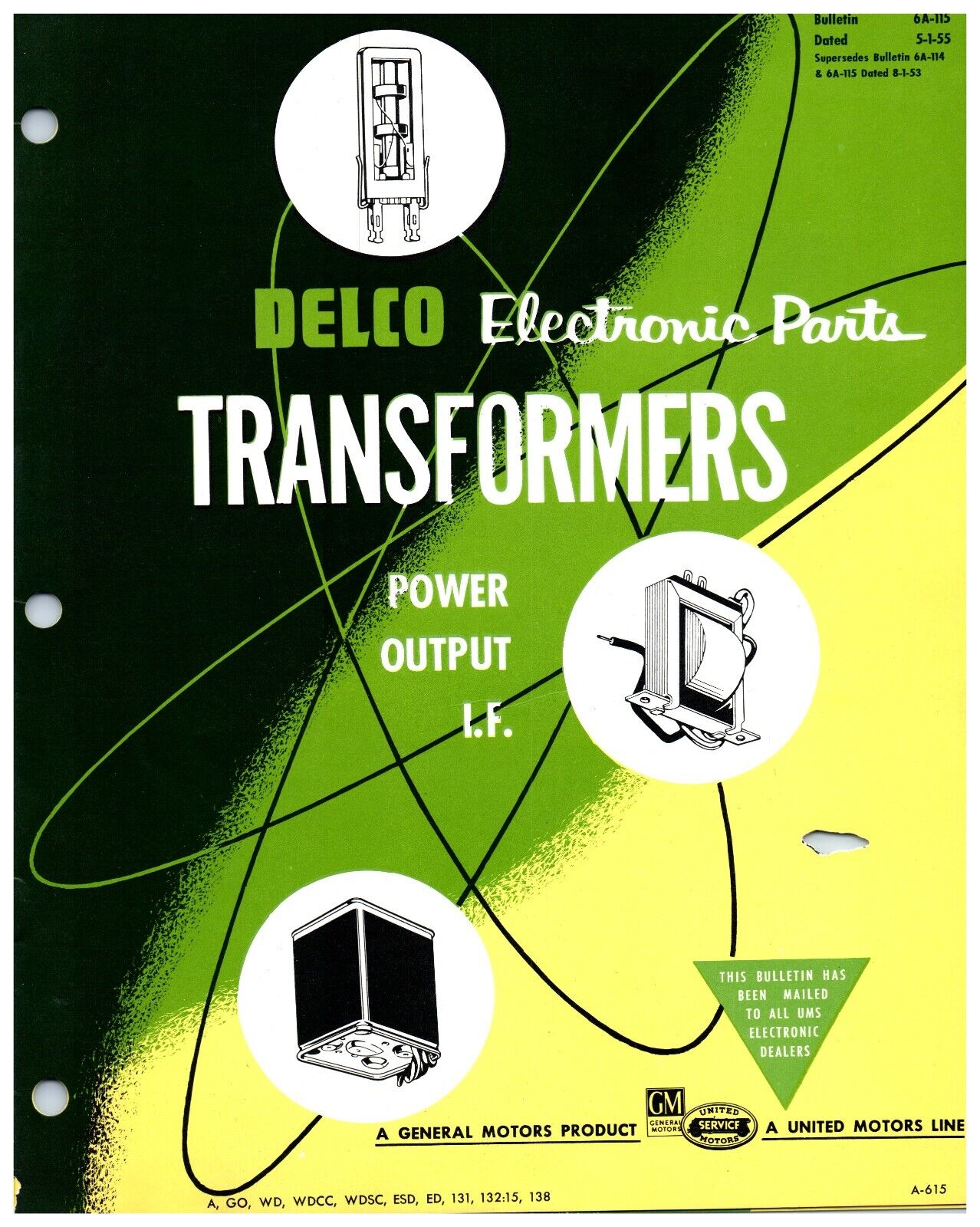 1950s Delco Hifi Audio transformers Vintage Catalog Booklet - RARE ...