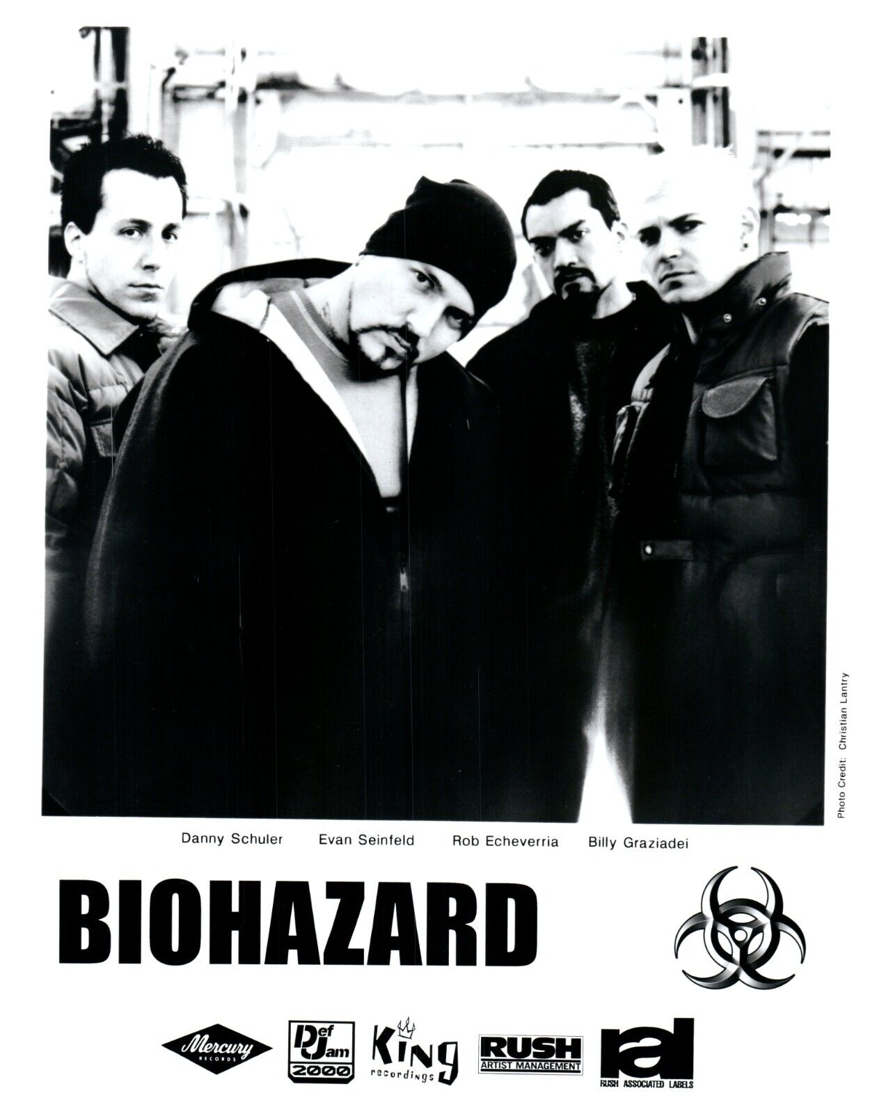 2000s Biohazard Music Band Promo Press Vintage Original Hollywood Phot ...