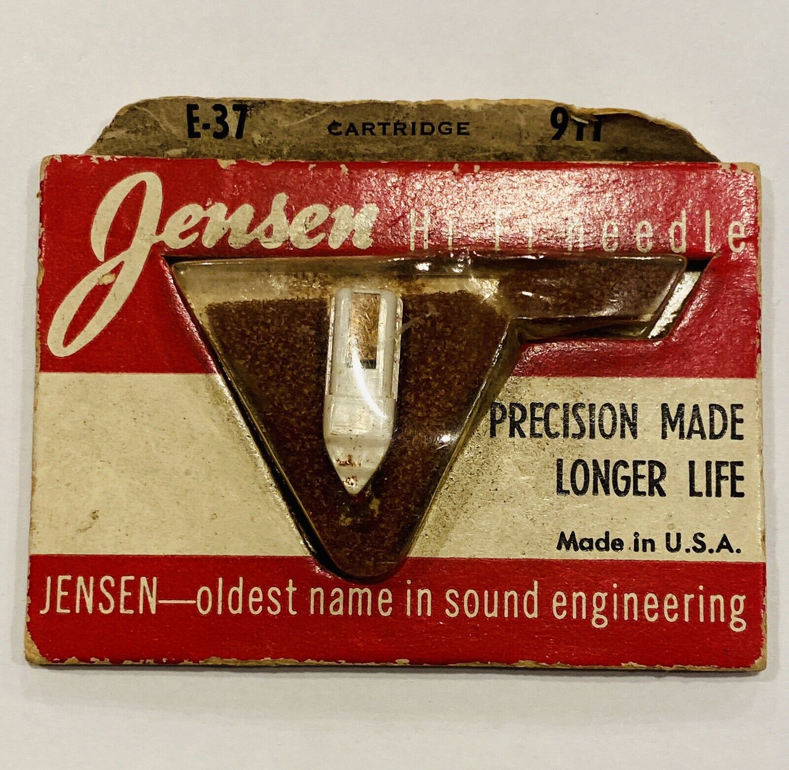 Vintage Jensen Cartridge E37 Type 91T NEW NOS – techrewinds