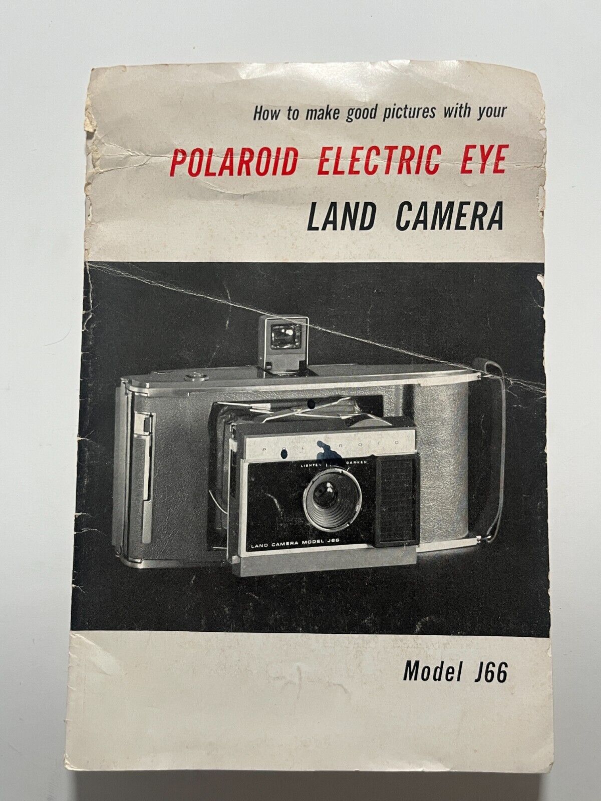 Polaroid Model J66 Electric Eye Land Camera Users Vintage Manual ...